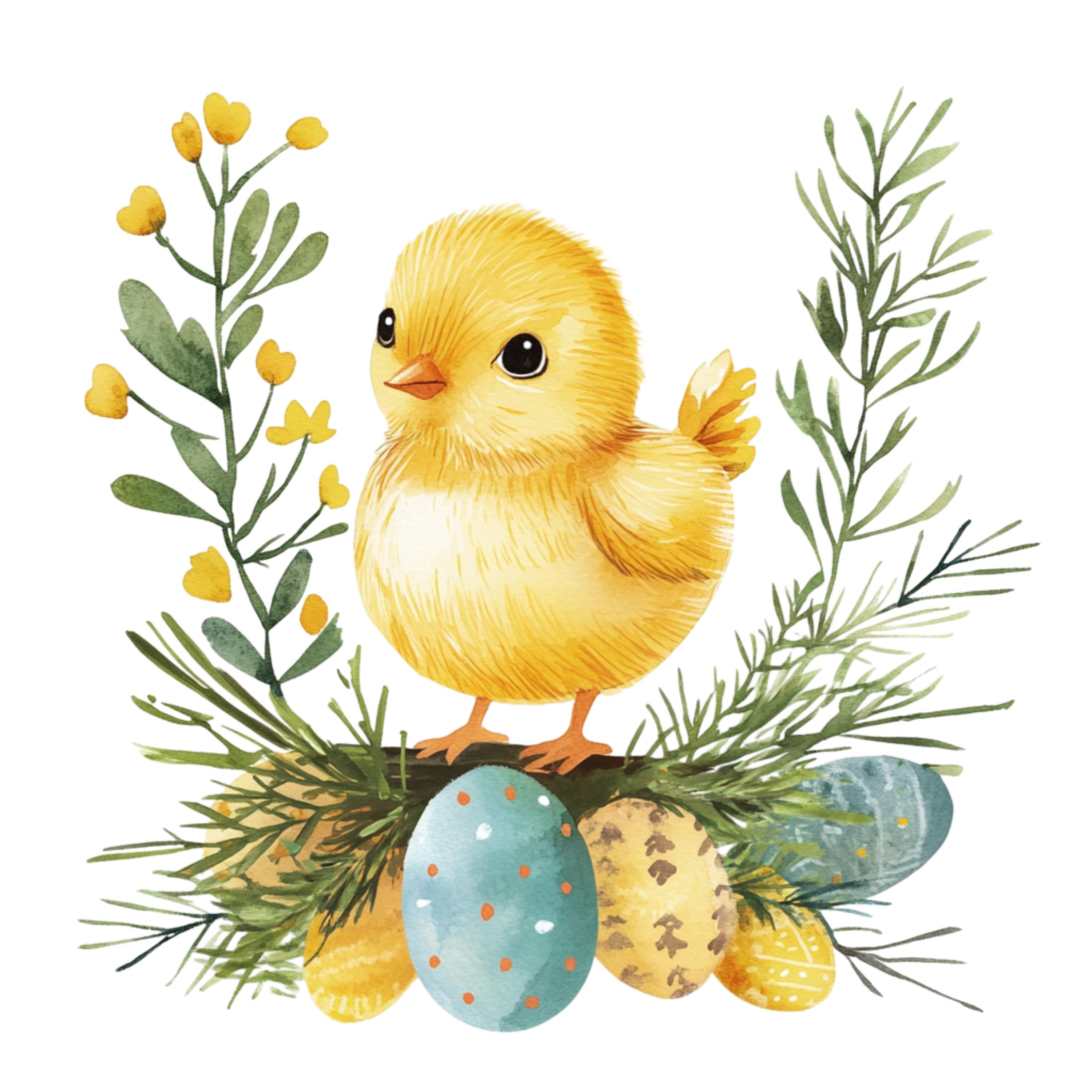 10 Easter Chick Clipart Easter Clip Art Spring Chicks High Quality Pngs ...