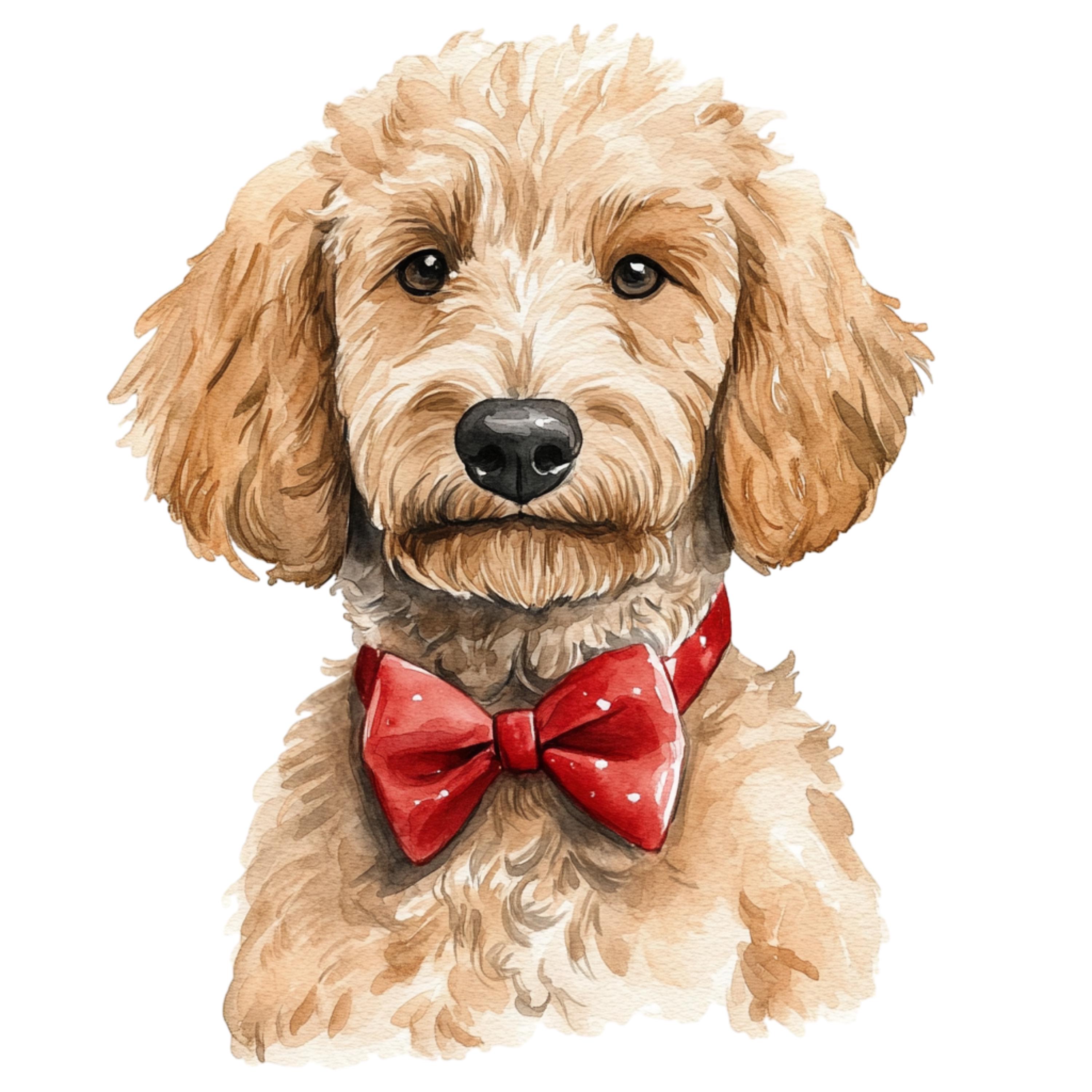 14 Valentine Goldendoodle Clipart Cute Dogs Clip Art Valentines Dogs ...