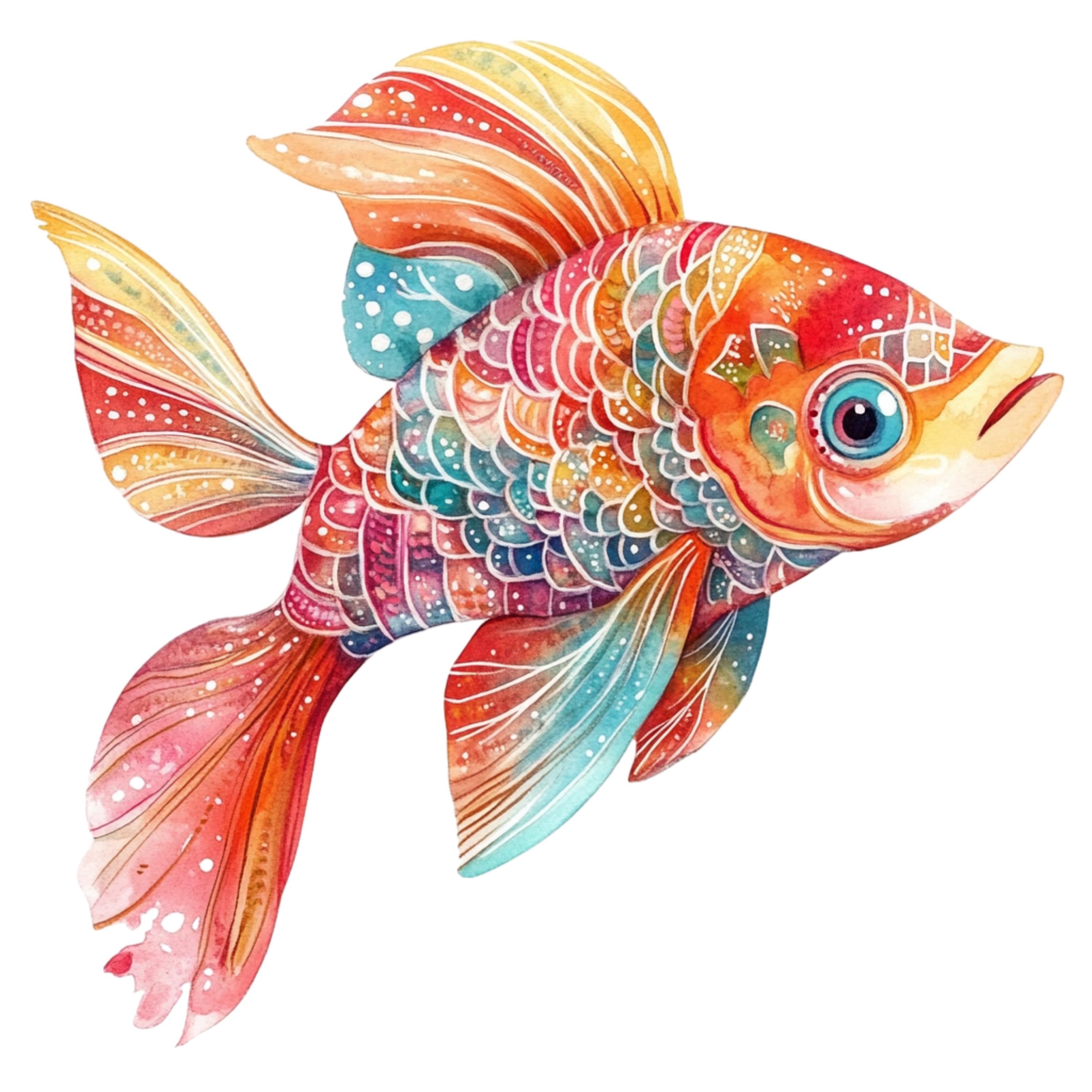 10 Fish Clipart Colorful Fish Clip Art Fishing High Quality Pngs ...