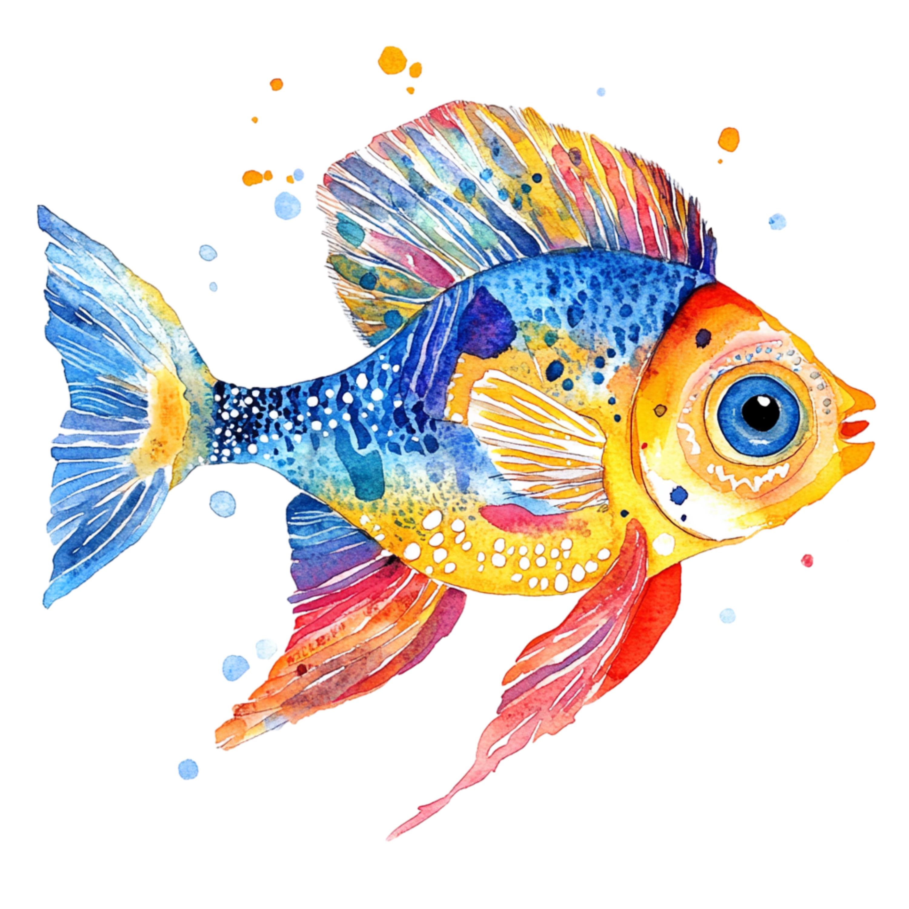 10 Fish Clipart Colorful Fish Clip Art Fishing High Quality Pngs ...