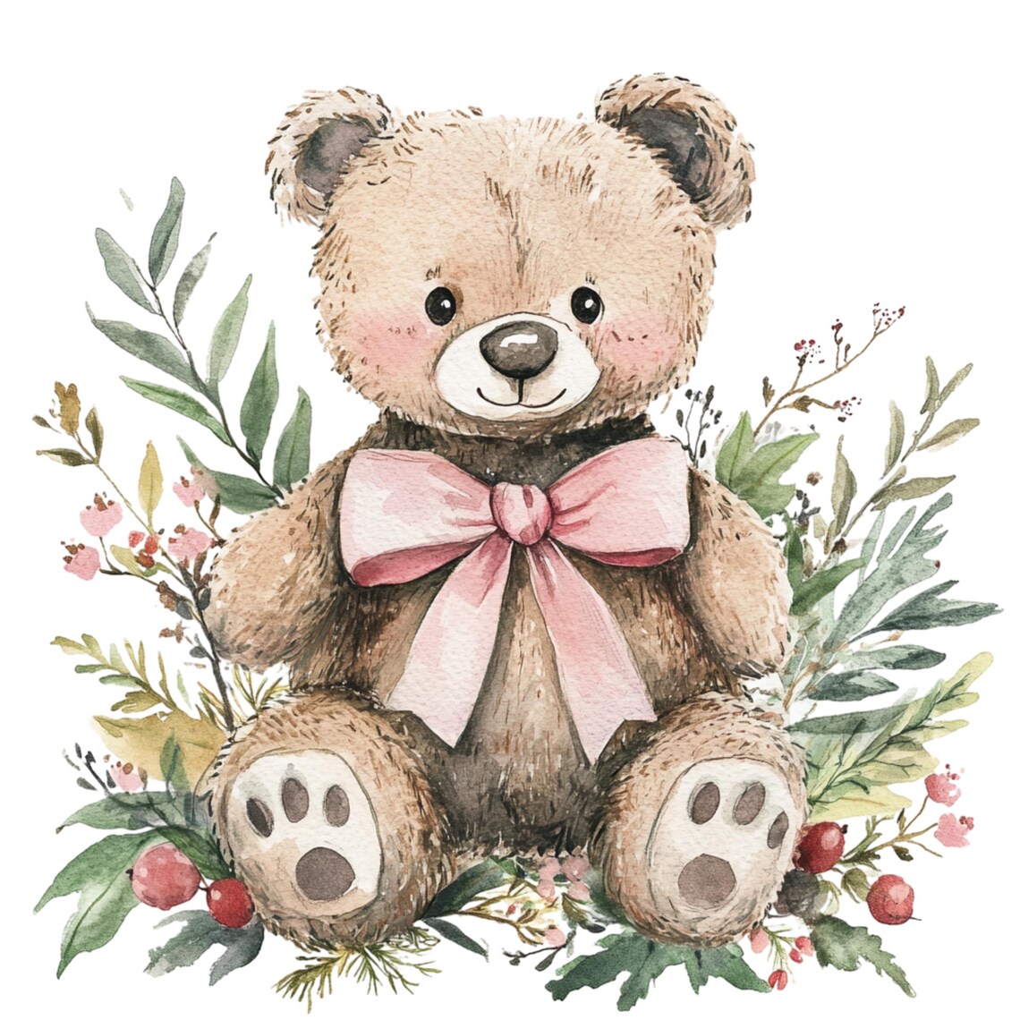 13 Teddy Bear Clipart Teddy Bears Clip Art Teddy Bear Pink Bows High ...
