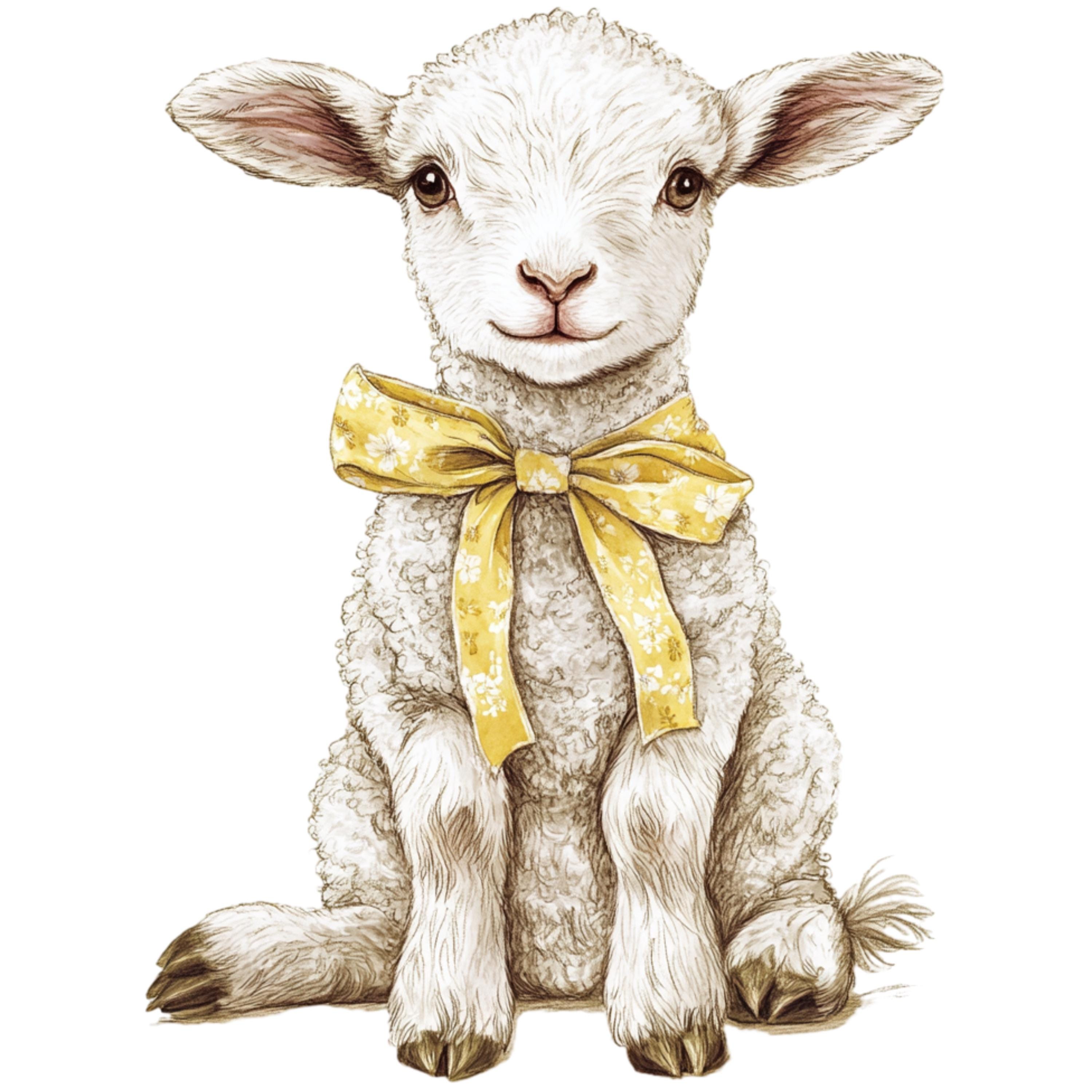 12 Easter Lamb Clipart Easter Clip Art Spring Lamb High Quality Pngs ...