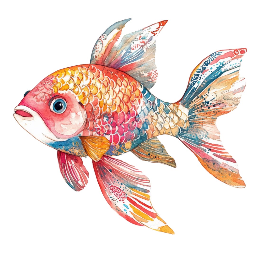 10 Fish Clipart Colorful Fish Clip Art Fishing High Quality Pngs ...