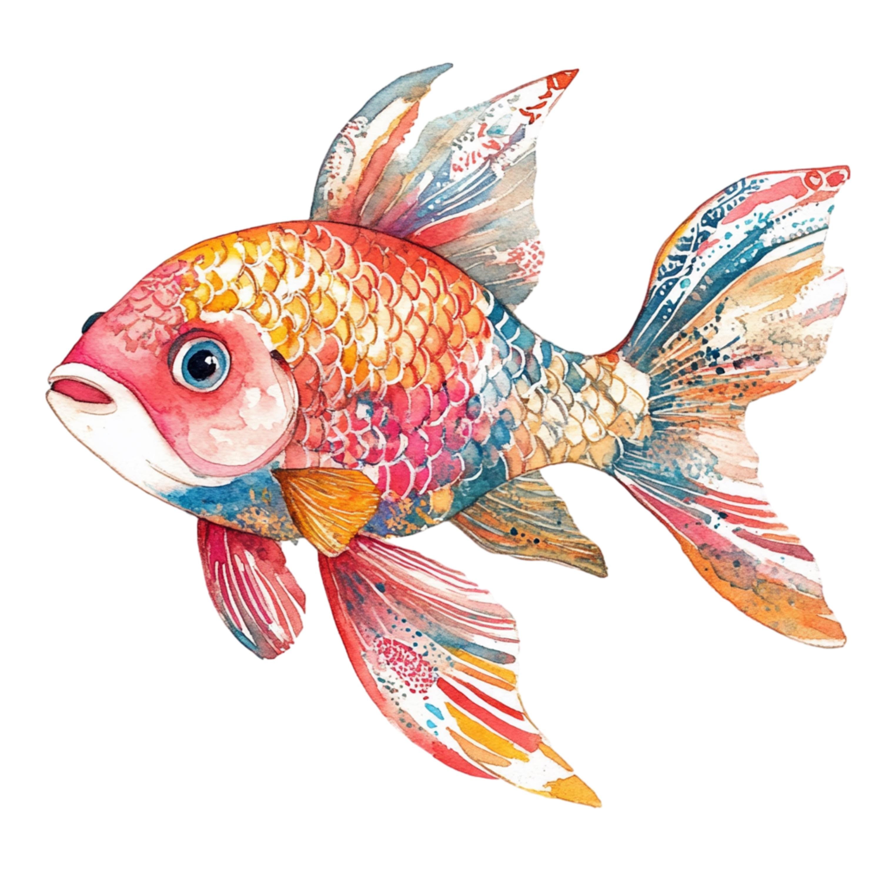 10 Fish Clipart Colorful Fish Clip Art Fishing High Quality Pngs ...