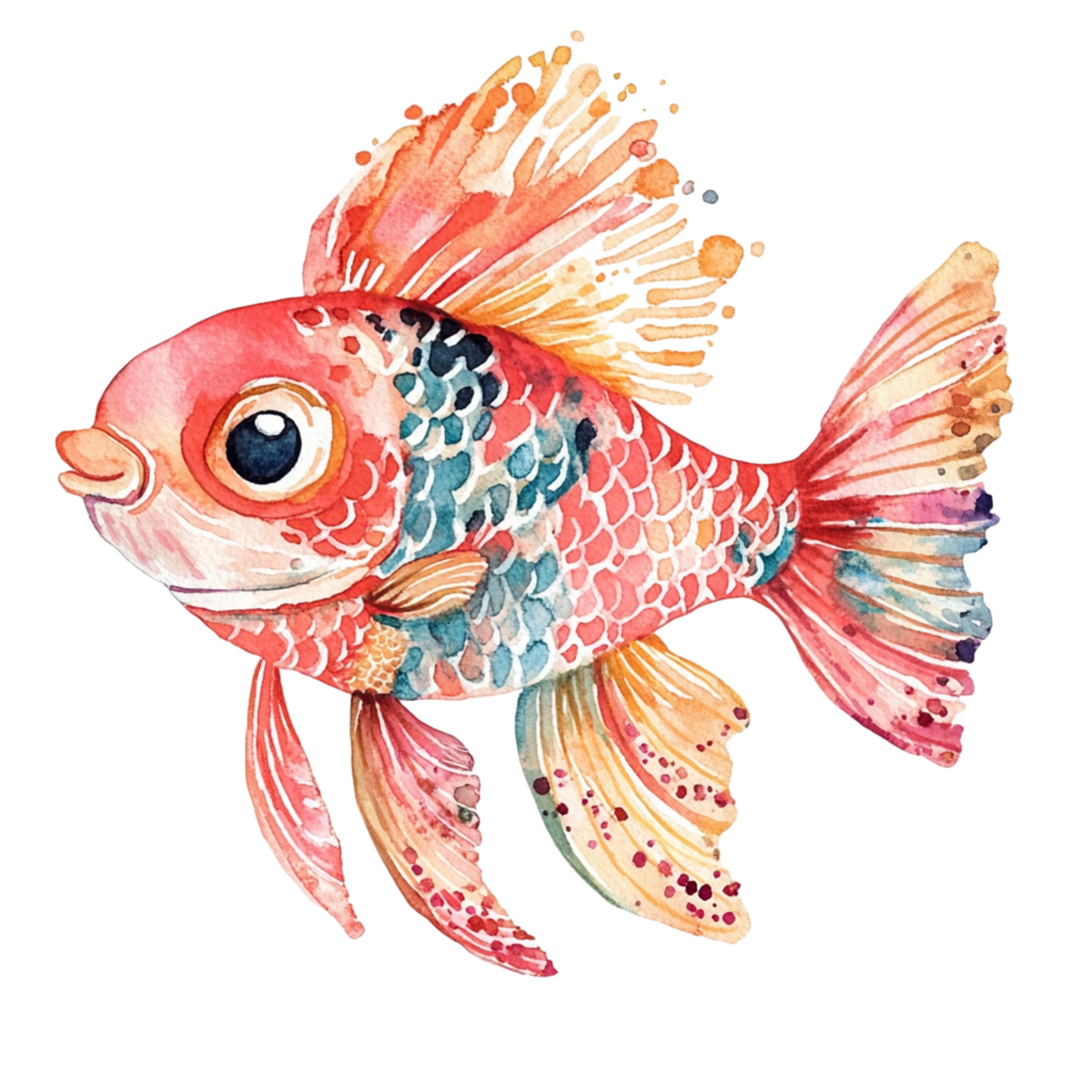 10 Fish Clipart Colorful Fish Clip Art Fishing High Quality Pngs ...