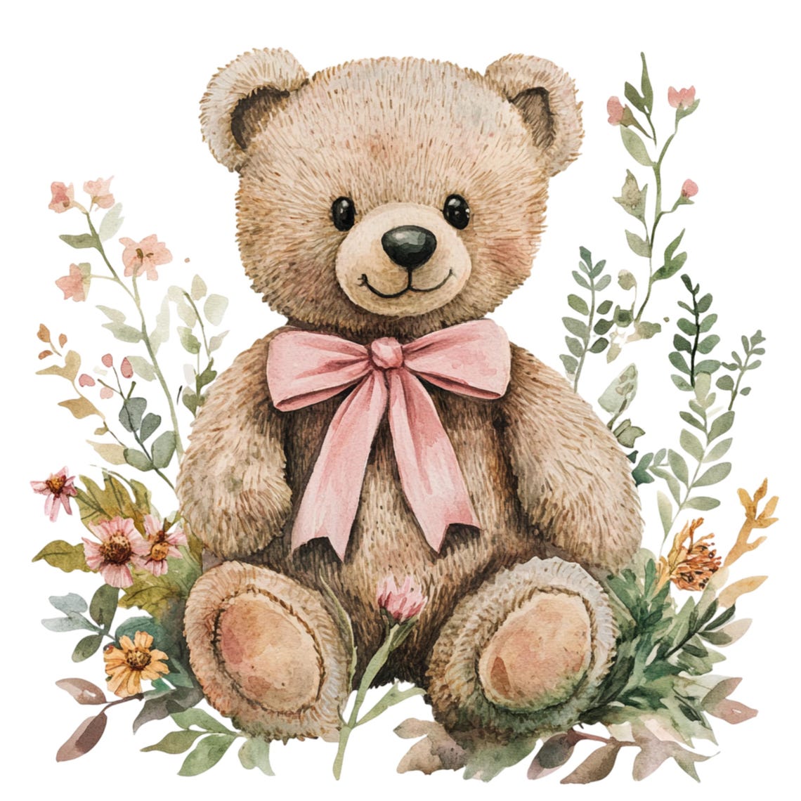 13 Teddy Bear Clipart Teddy Bears Clip Art Teddy Bear Pink Bows High ...