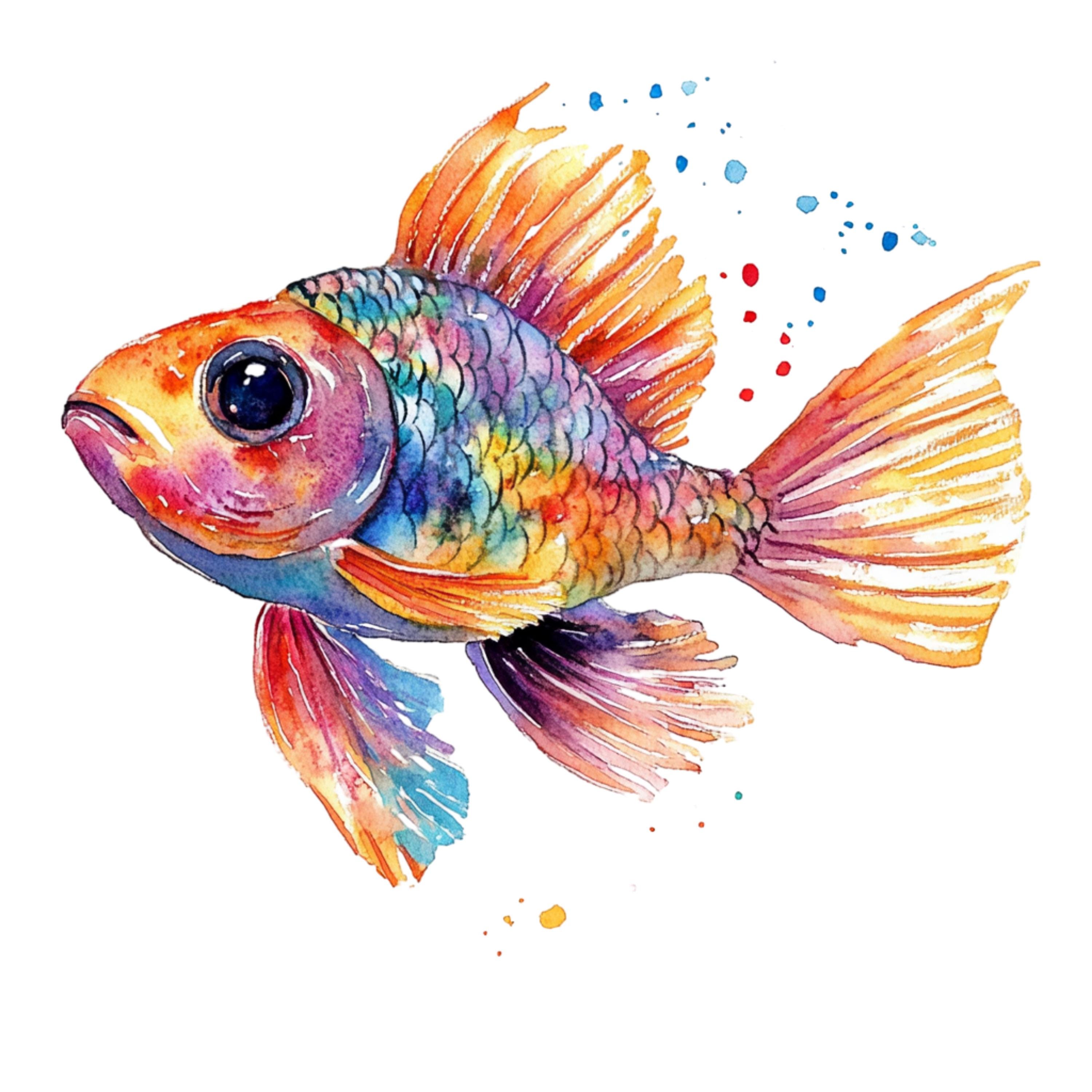 10 Fish Clipart Colorful Fish Clip Art Fishing High Quality Pngs ...