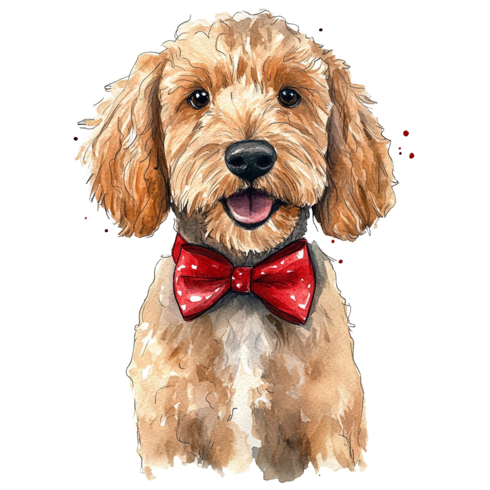 14 Valentine Goldendoodle Clipart Cute Dogs Clip Art Valentines Dogs ...