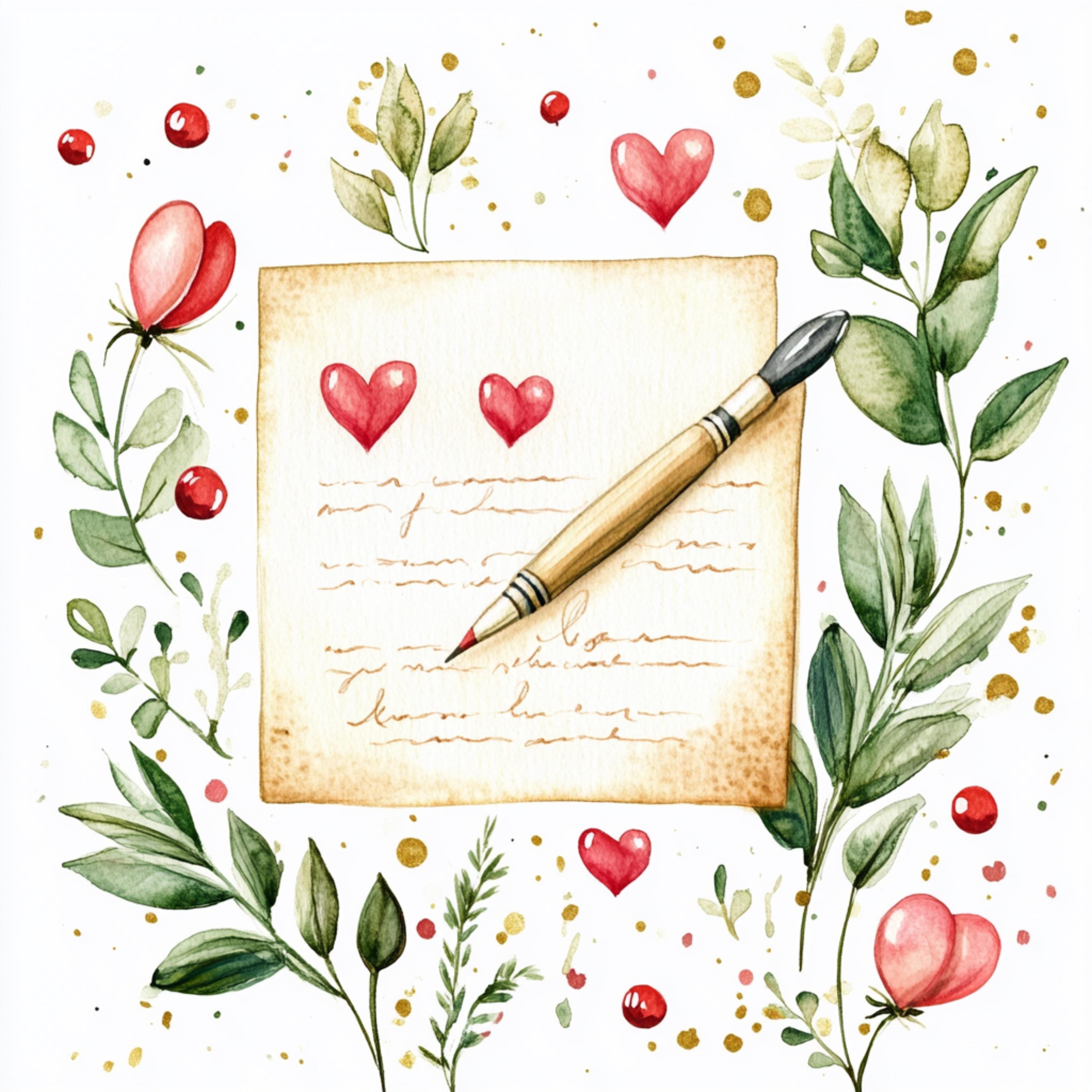 12 Valentine Love Letter Clipart Valentines Scandinavian High Res Pngs ...