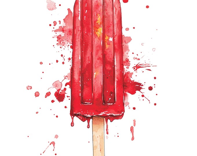 Summer Popsicles Clipart - Digital Clip Art - Popsicles - Personal and ...