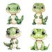 13 Alligator Clipart Baby Alligators Clip Art Reptile High Quality Pngs ...
