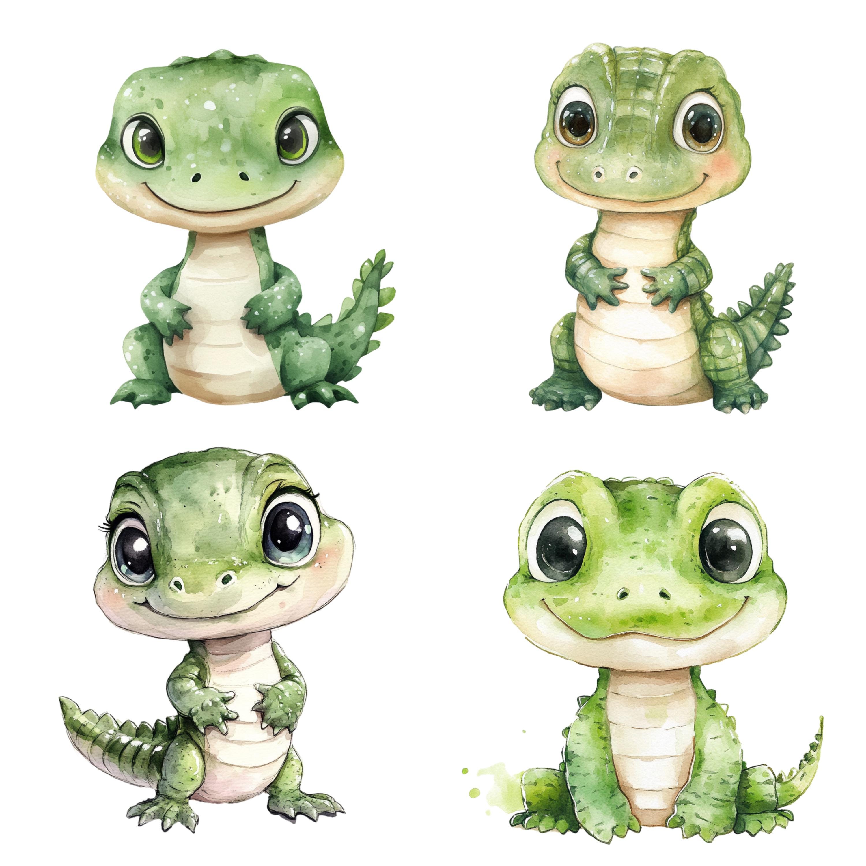 13 Alligator Clipart Baby Alligators Clip Art Reptile High Quality Pngs ...