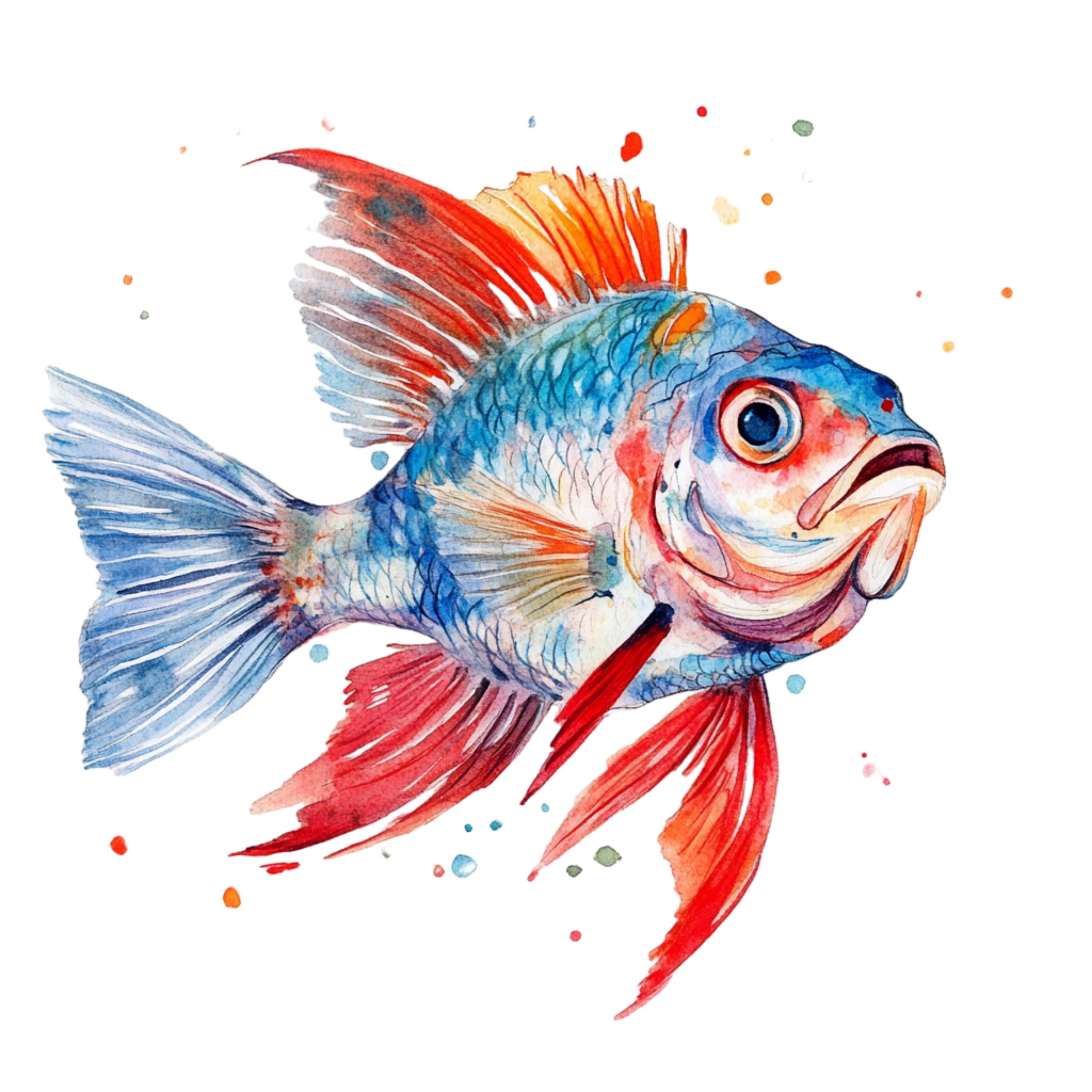 10 Fish Clipart Colorful Fish Clip Art Fishing High Quality Pngs ...