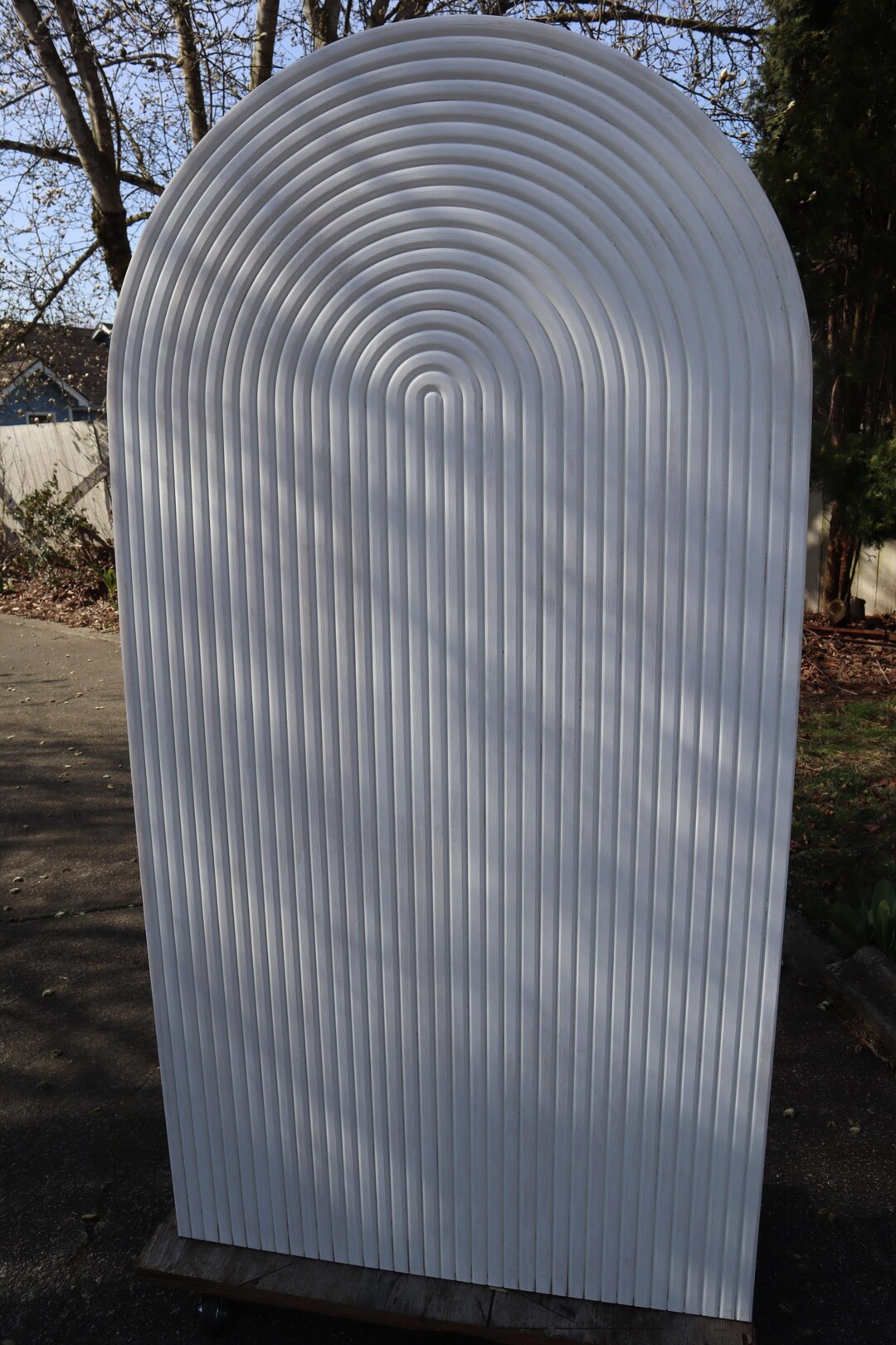 Seattle Area Ripple Panel Backdrops | Custom Made to Order, Fluted Arch ...