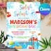 Editable Splish Splash Invitation, Splash Pad Party Invitation, Water ...