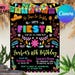 Fiesta Birthday Invitation, Fiesta Invitation, Mexican Theme Invitation ...