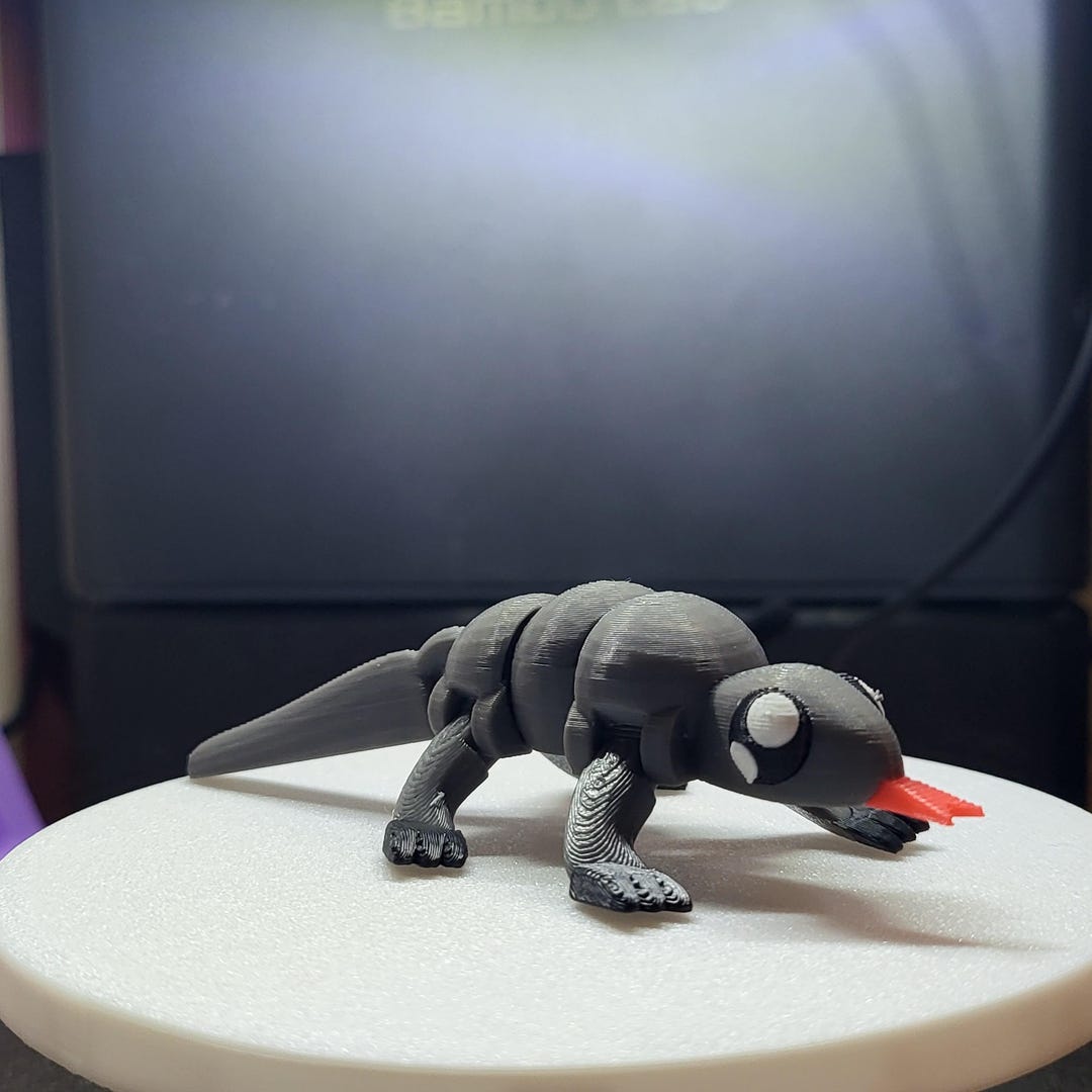 Komodo Dragon Lizard Flexi Fidget Toy - Etsy