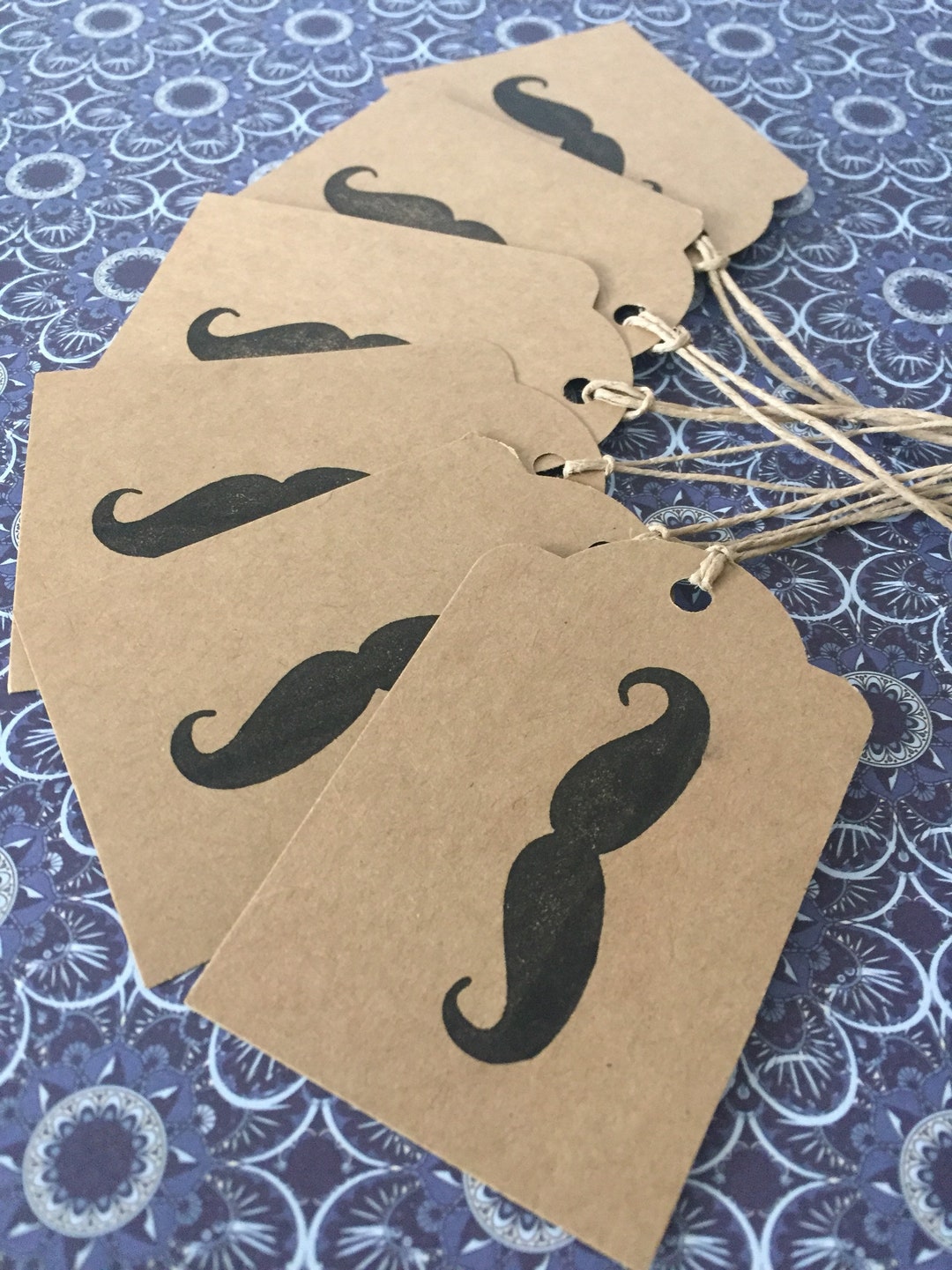 Mustache Gift Tags, Set of 6 Tags, Bachelor Party, Groomsmen - Etsy