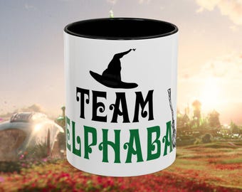 Elphaba Wicked Witch Wizard of Oz Ceramic Mug, 11oz 15oz Unique Gift ...