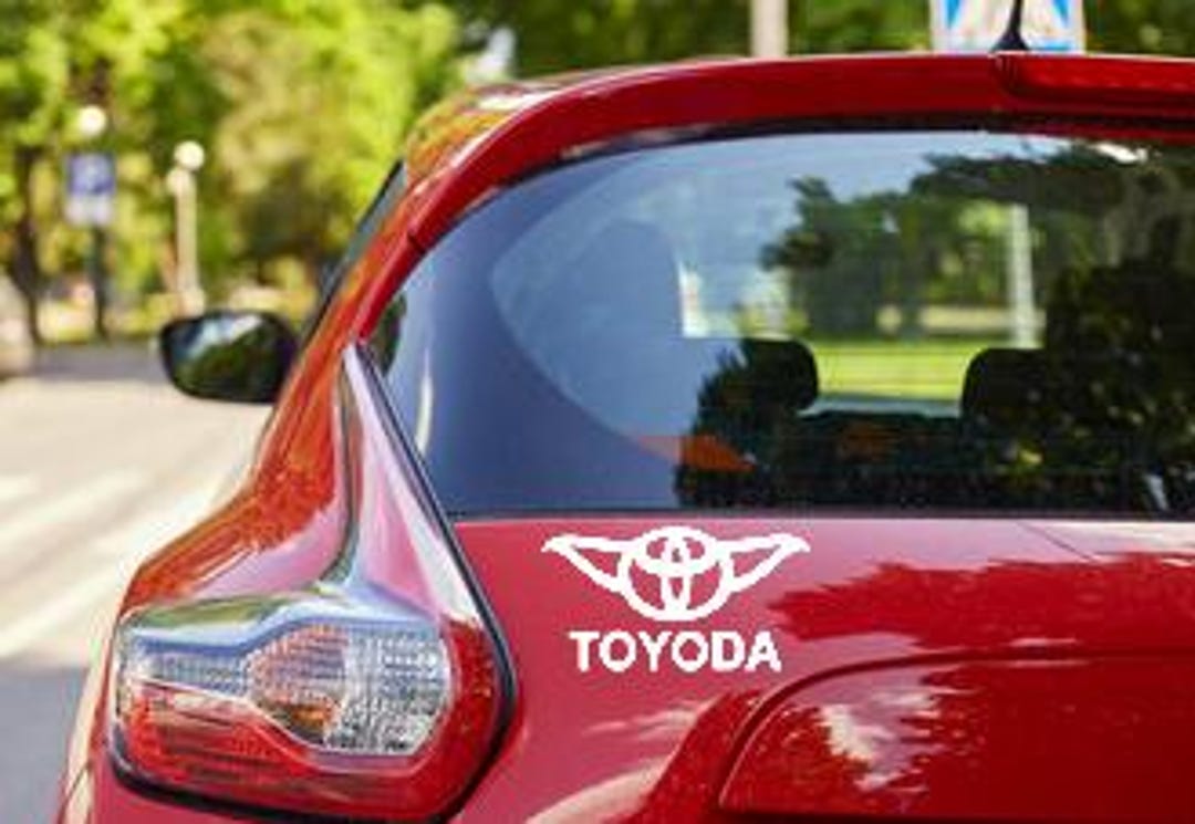 Toyoda Decal Funny Car Decal Sticker - Etsy