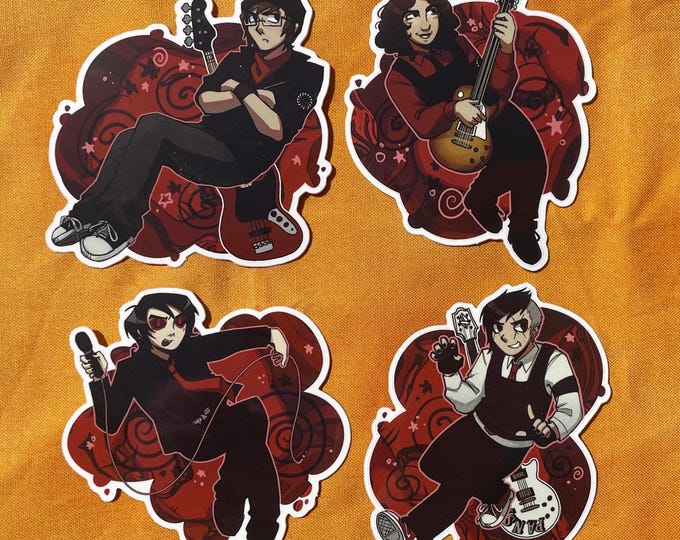 MCR Holographic Stickers - Etsy