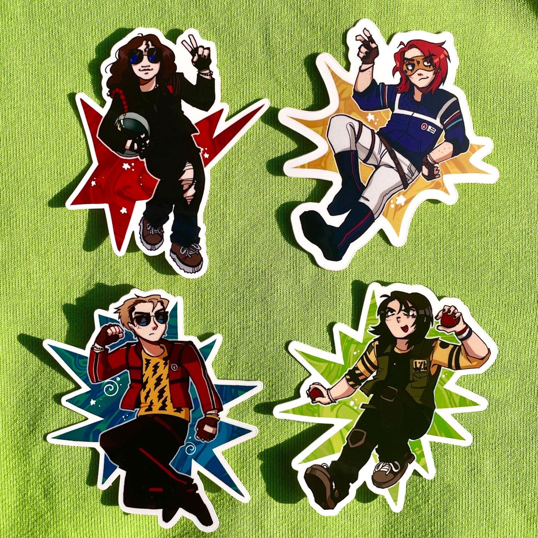My Chemical Romance Danger Days Vinyl Stickers - Etsy