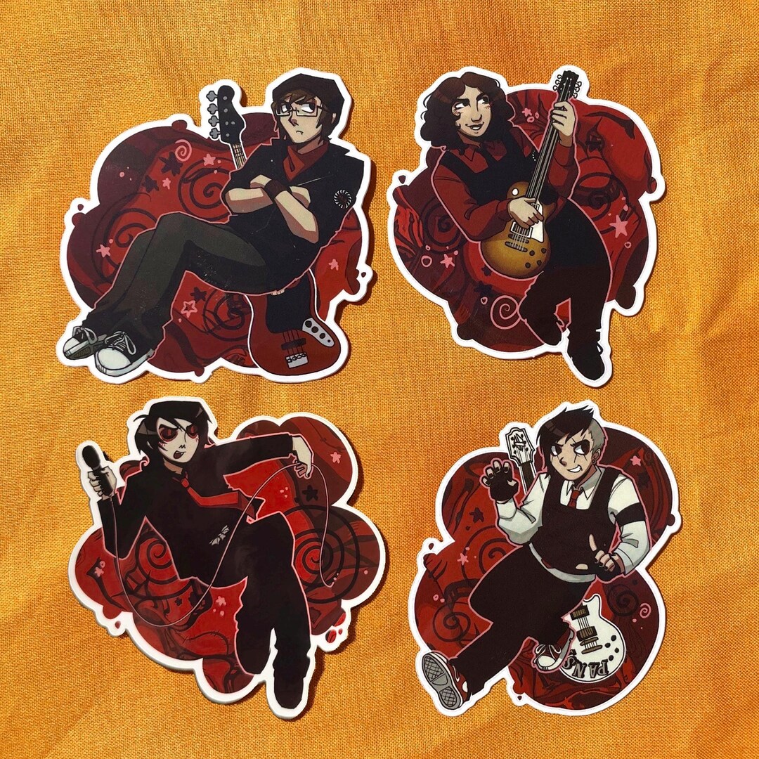 My Chemical Romance Revenge Era 3" Vinyl Stickers - Etsy