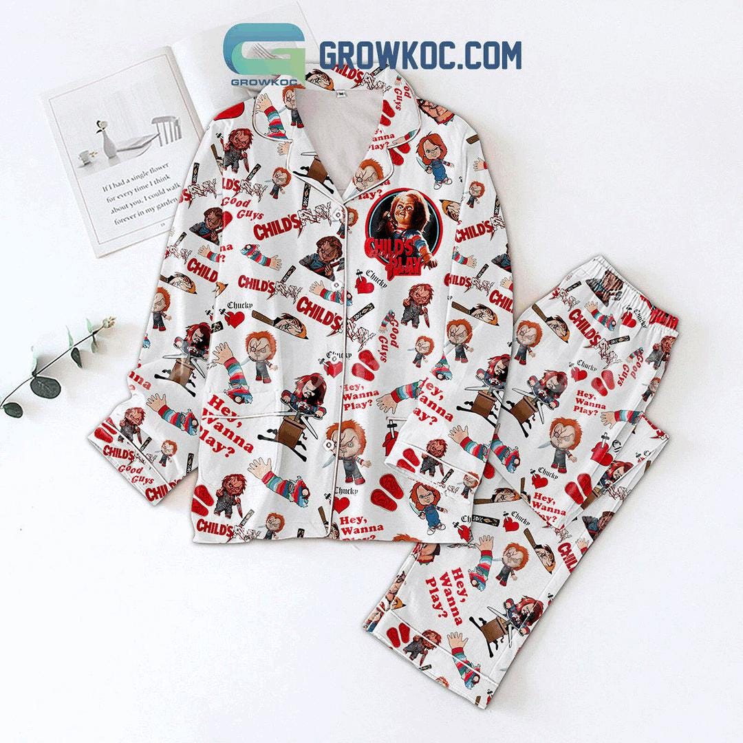 Chucky Child's Play Wanna Play Pajama Set - Etsy