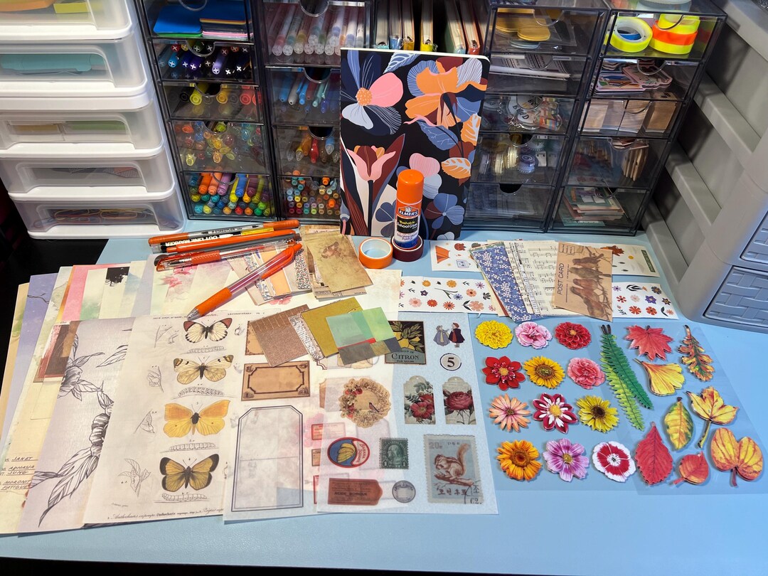 Junk Journal Starter Kit - Etsy