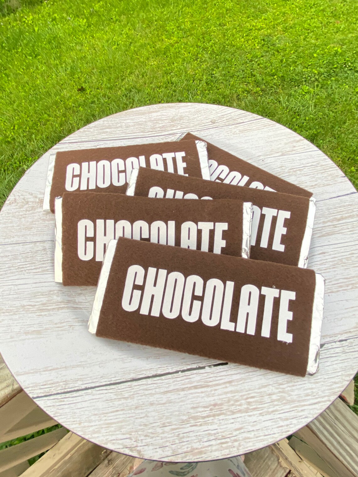 Fake Chocolate Bar Fake Bake Candy Fake Chocolate Wreath - Etsy