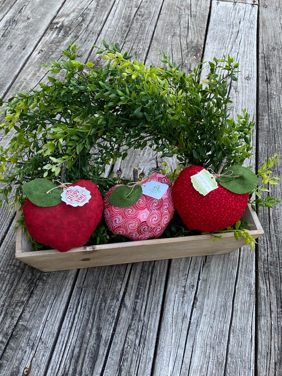 Apple Decor Apple Tiered Tray Decor Farmhouse Decor | Etsy