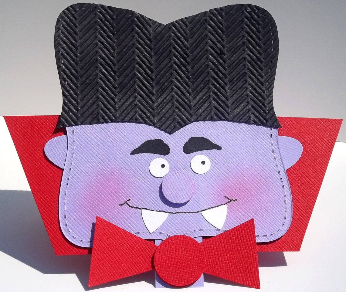 Victor Vampire Treat Topper Party Favor Embellishment - Etsy