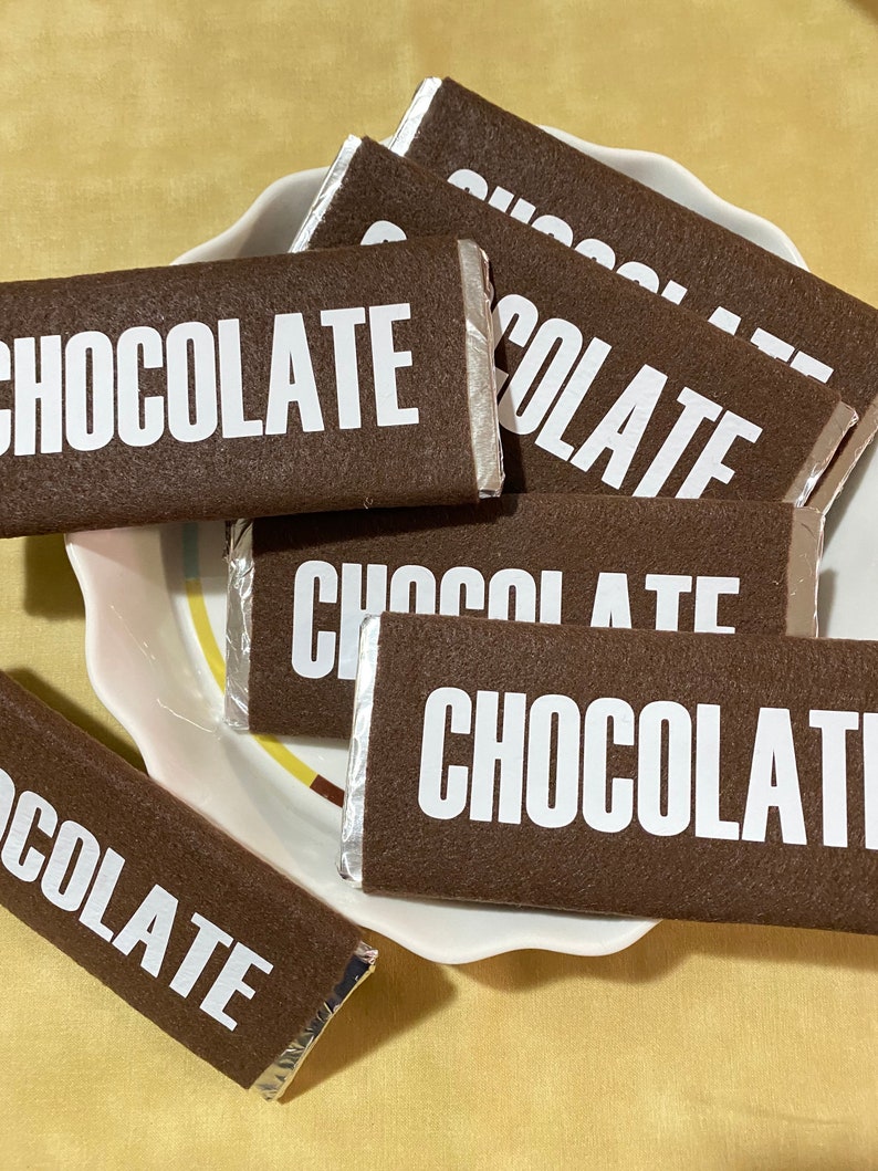 Fake Chocolate Bar Fake Bake Candy Fake Chocolate Wreath - Etsy