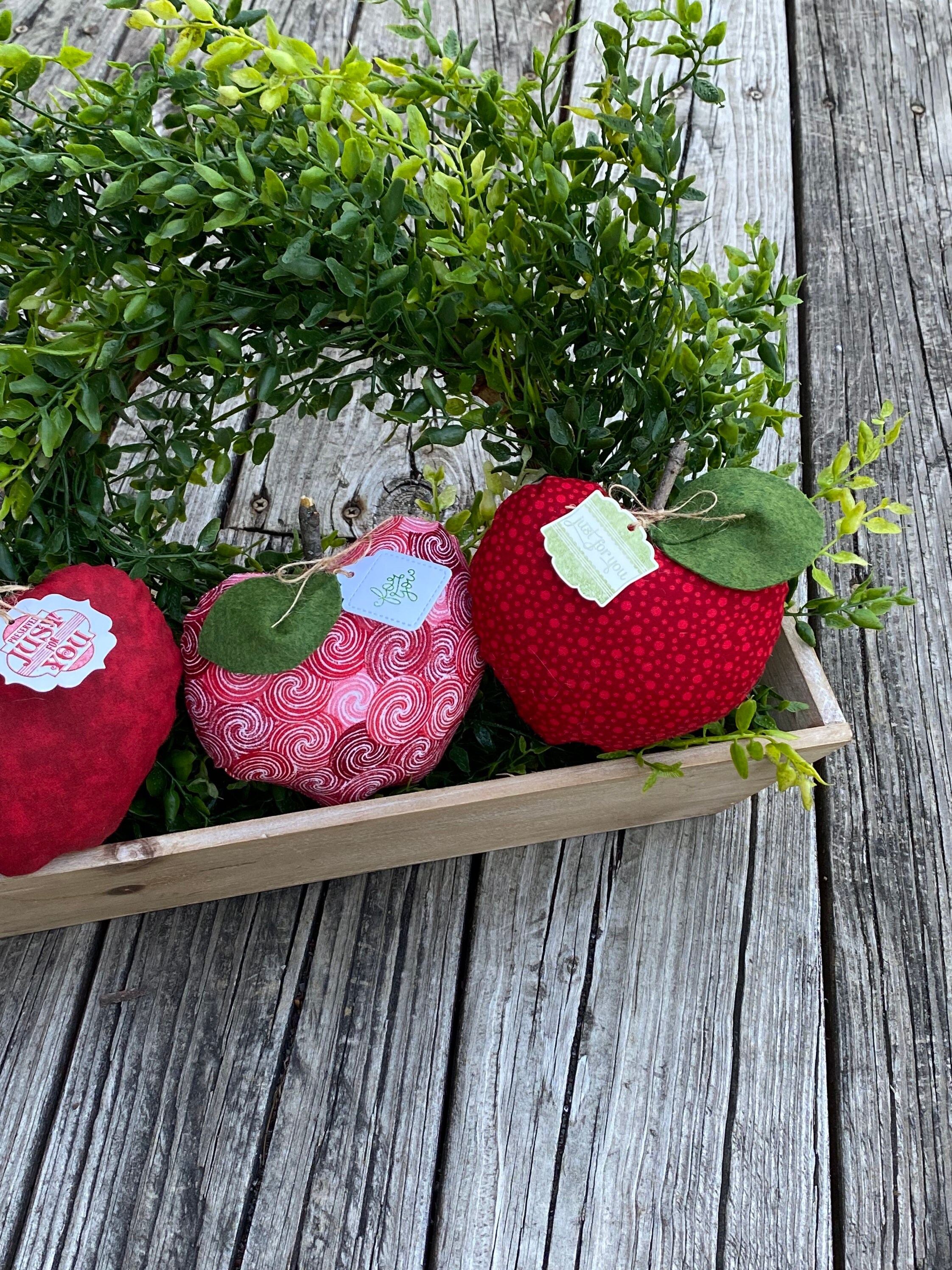 Apple Decor Apple Tiered Tray Decor Farmhouse Decor | Etsy