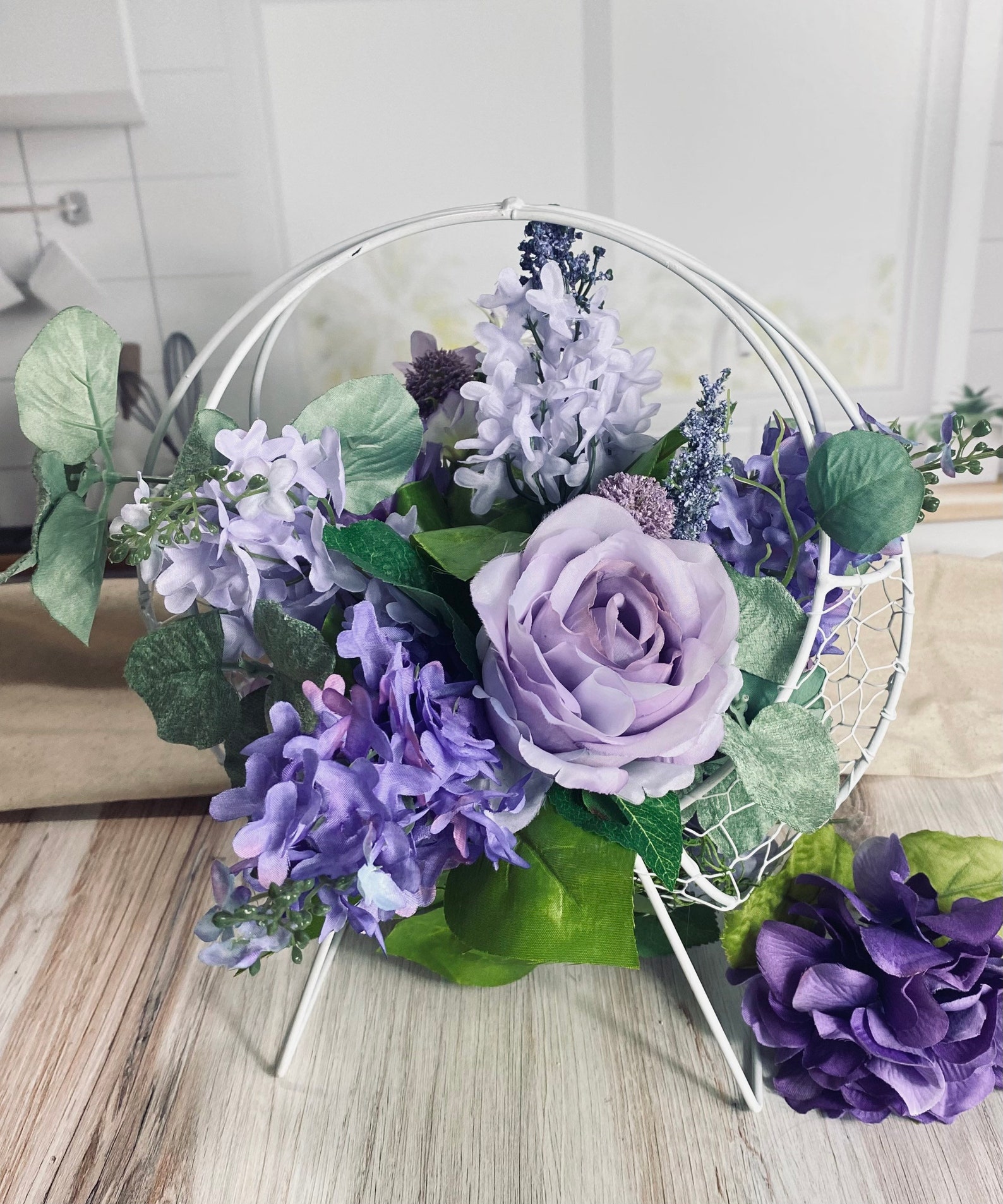 Spring Centerpiece Floral Arrangement for Spring Floral - Etsy