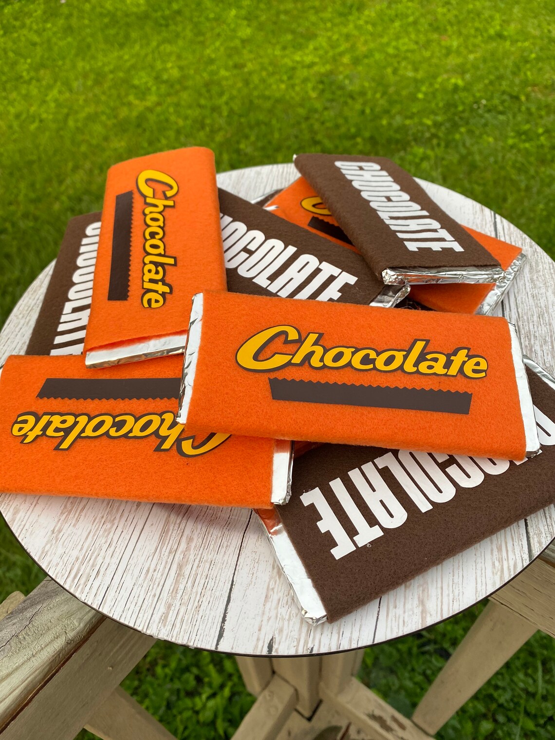 Fake Chocolate Bar Fake Bake Candy Fake Chocolate Wreath - Etsy