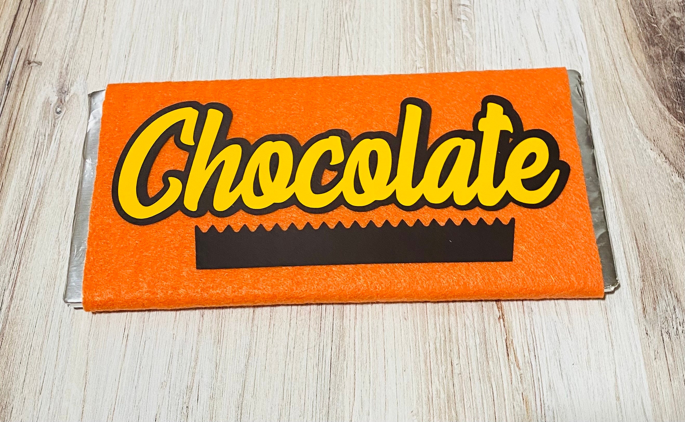 Fake Chocolate Bar: Felt Food Prop, Tier Tray Decor - Etsy