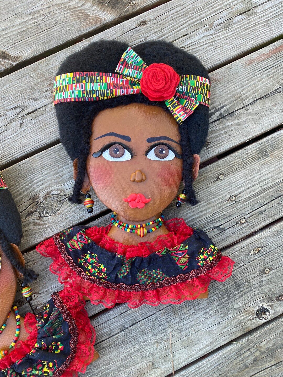 Juneteenth Wreaths, Wreath Attachment for Juneteenth, African American ...