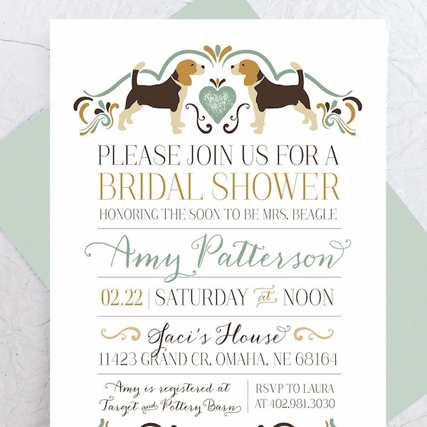 Dog Bridal Shower - Etsy