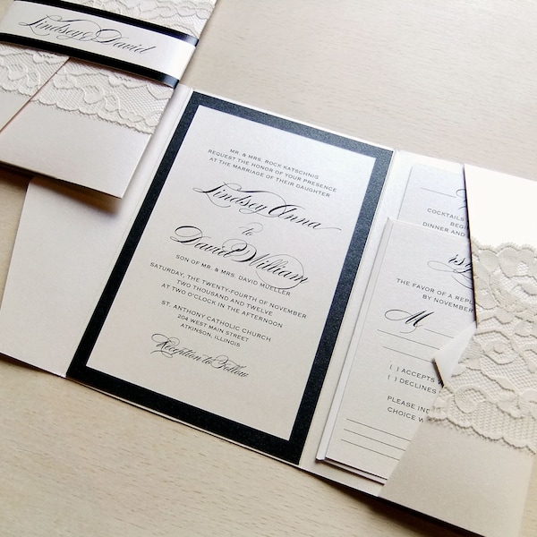 Pocketfold Wedding - Etsy