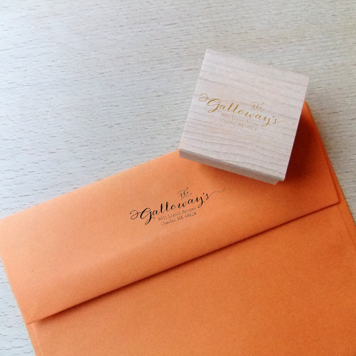 Personalized Address Stamp Script Last Name Address Stamp Etsy personalized-address-stamp-script-last-name-address-stamp-etsy