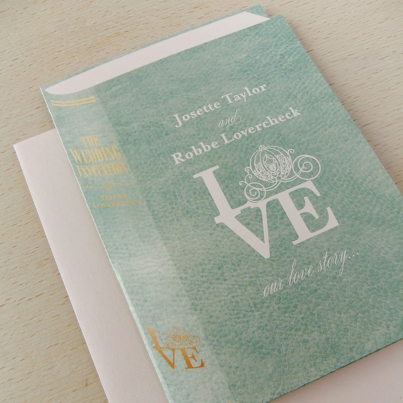 Book Wedding Invitation Literary Inspired Wedding Invite - Etsy Australia