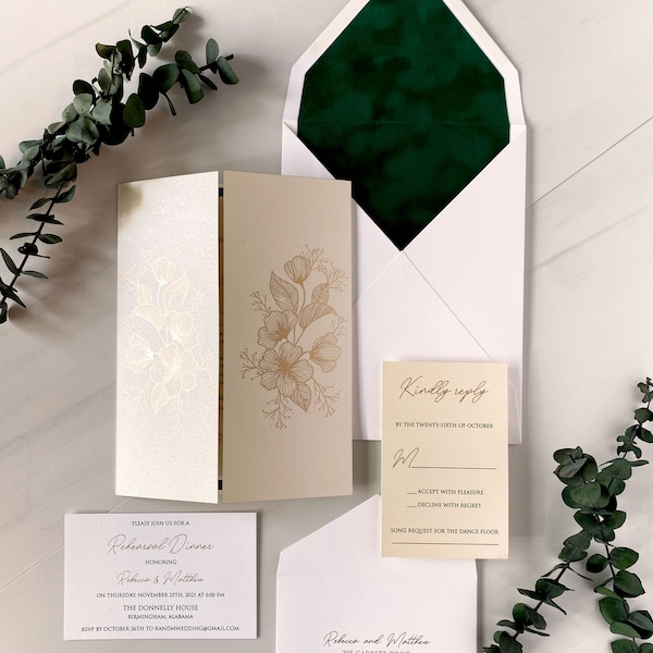 Invitation Wrap - Etsy