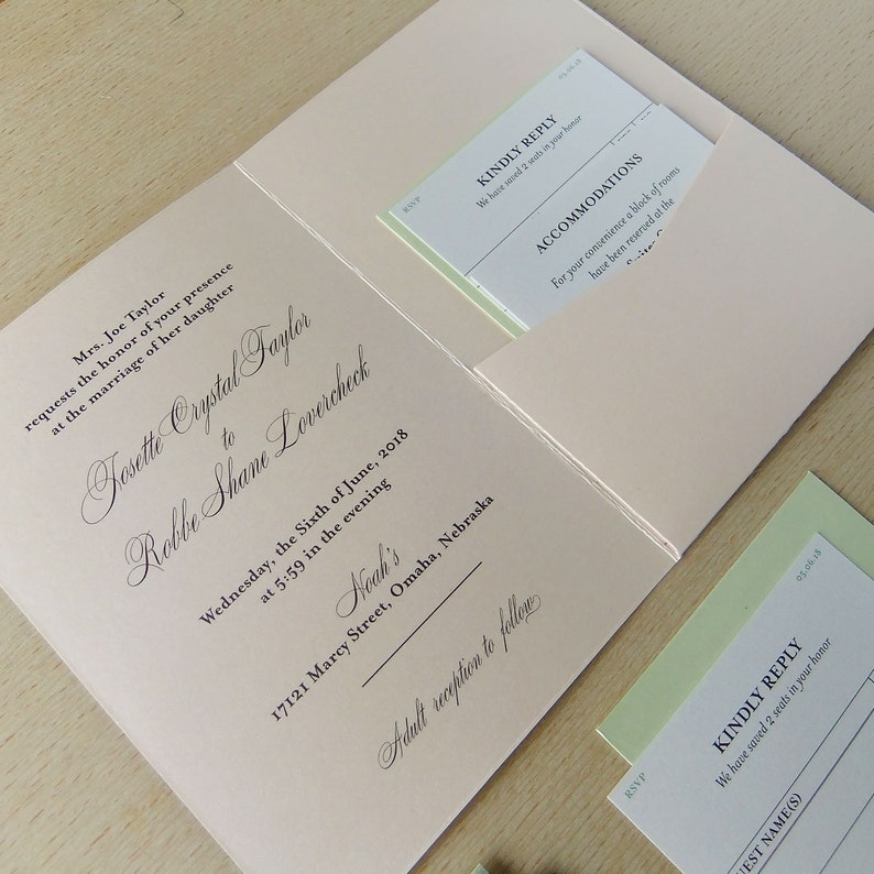 Book Wedding Invitation - Literary Inspired Wedding Invite - Love Story ...