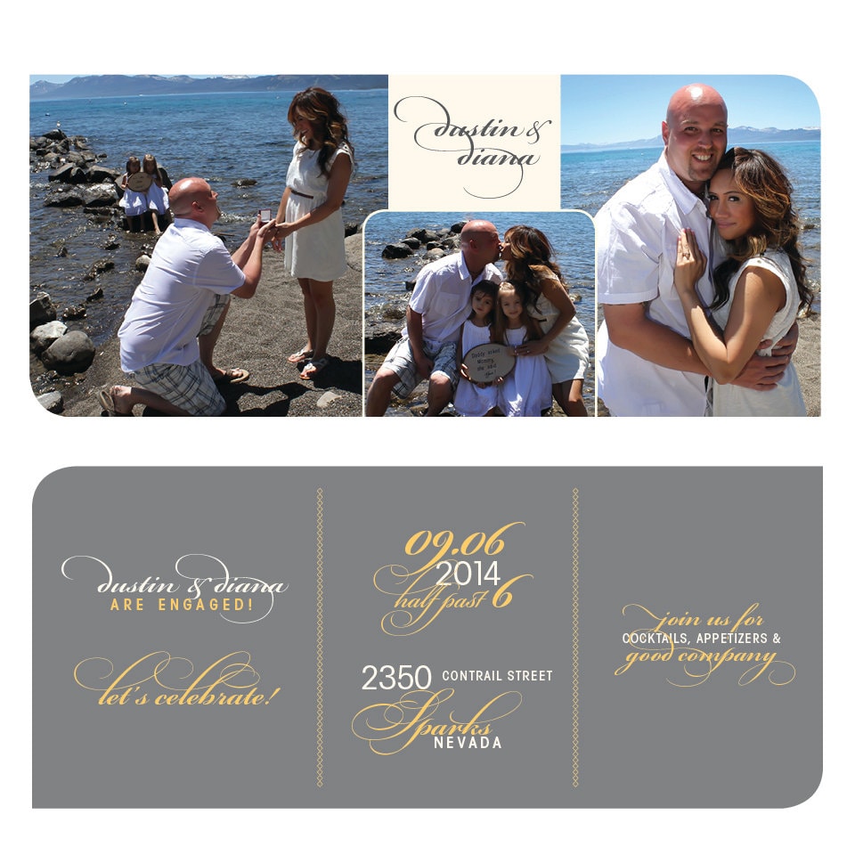 Wedding Reception Invite Post Wedding Celebration Save the - Etsy