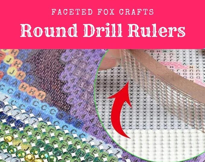Round Drill Placement Rulers – Perfectly Align Your Diamond Painting ...