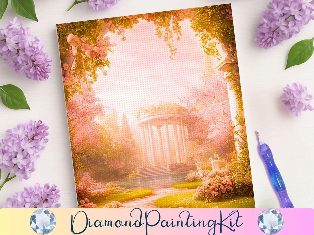 ACOTAR Spring Court Diamond Painting Kit: Fantasy DIY Wall Art - Etsy