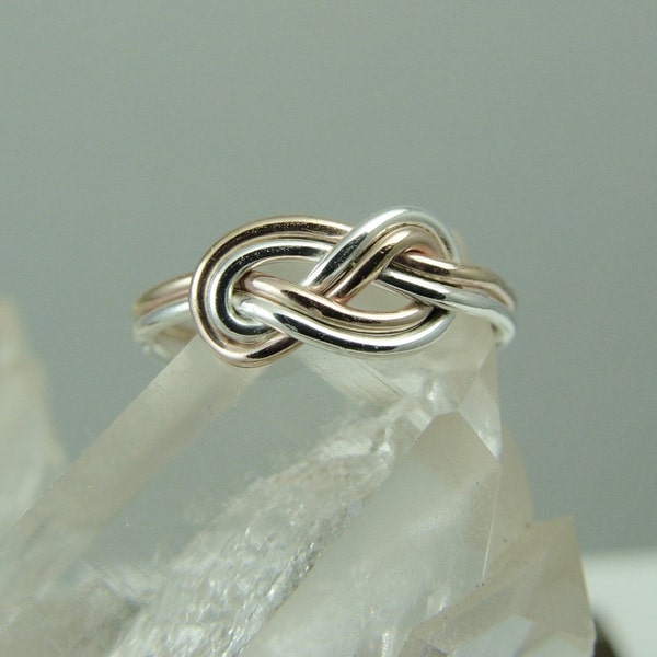 Infinity Knot Ring - Etsy