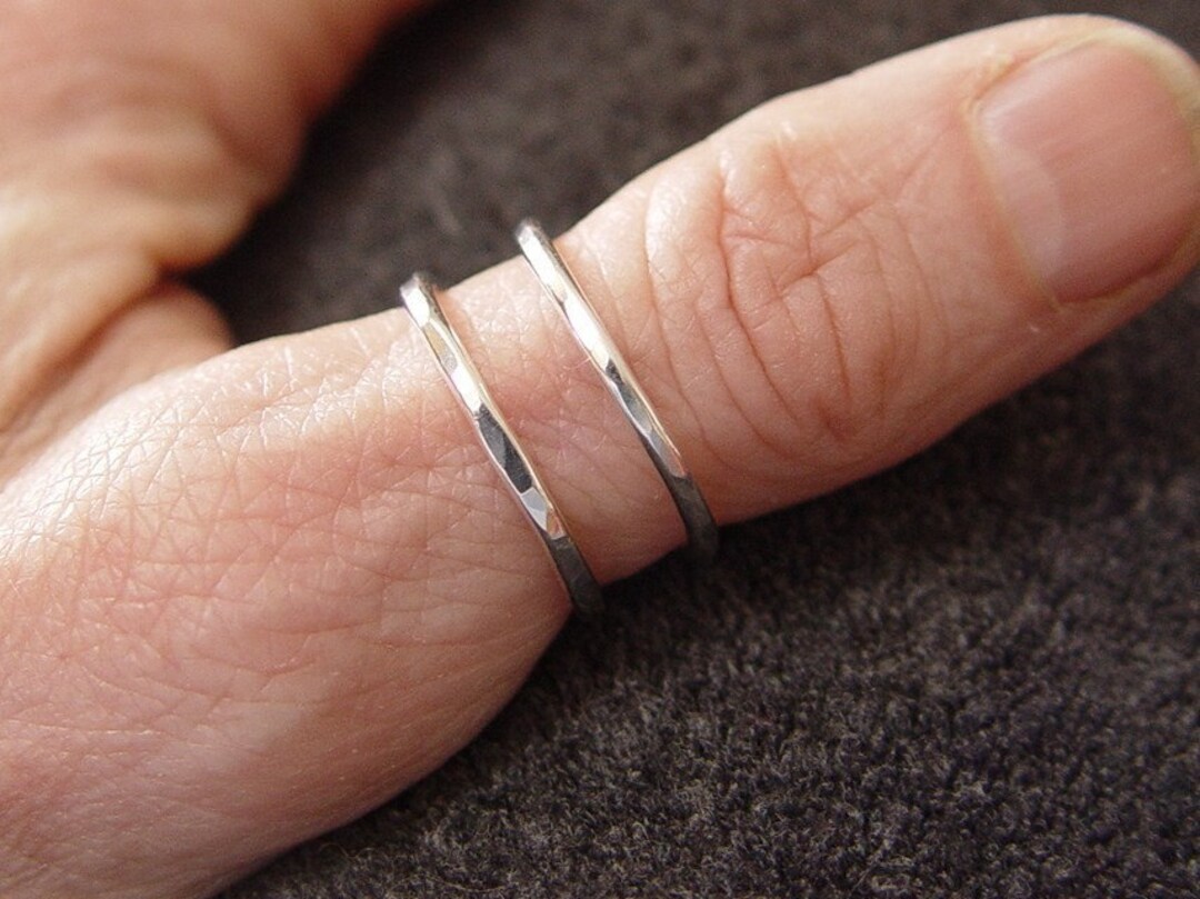 Thumb Ring / Sterling Silver Spiral Ring - Etsy