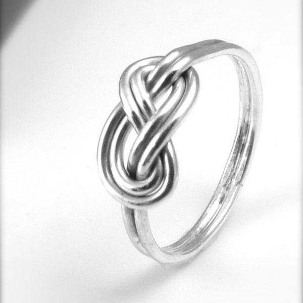 Figure 8 Knot Ring - Etsy